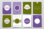Set of Beautiful Brochures | Brochure Templates ~ Creative Market