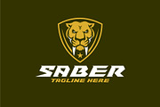 Sabertooth Shield, a Branding & Logo Template by herulogo