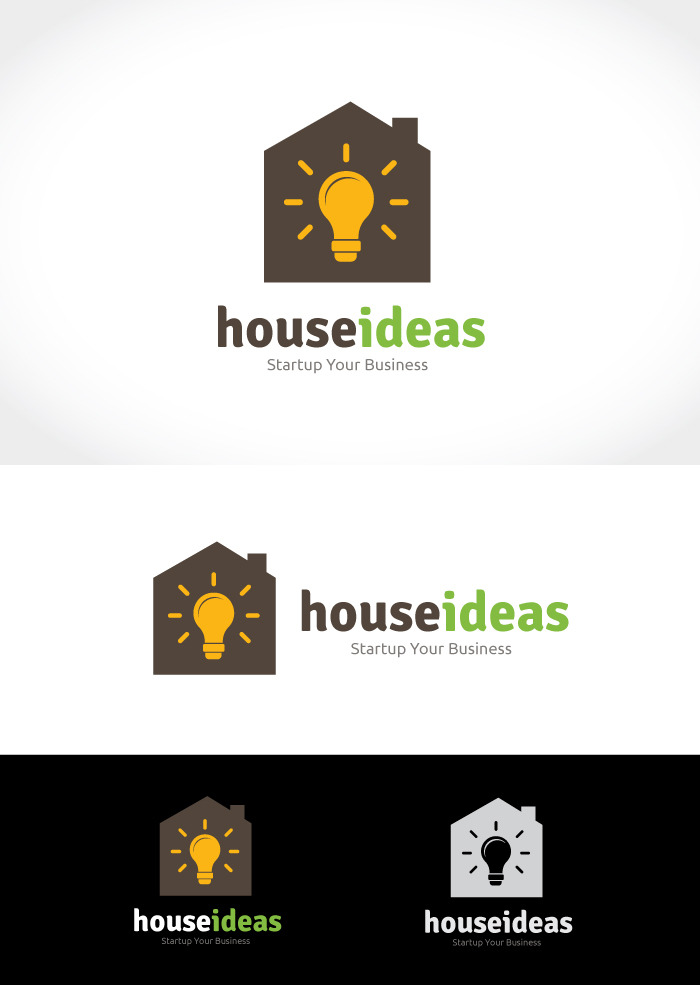 House Ideas, a Branding & Logo Template by Vectorwins Premium Shop