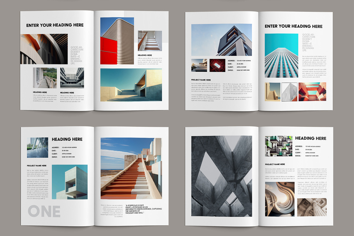 Contemporary Architecture Portfolio