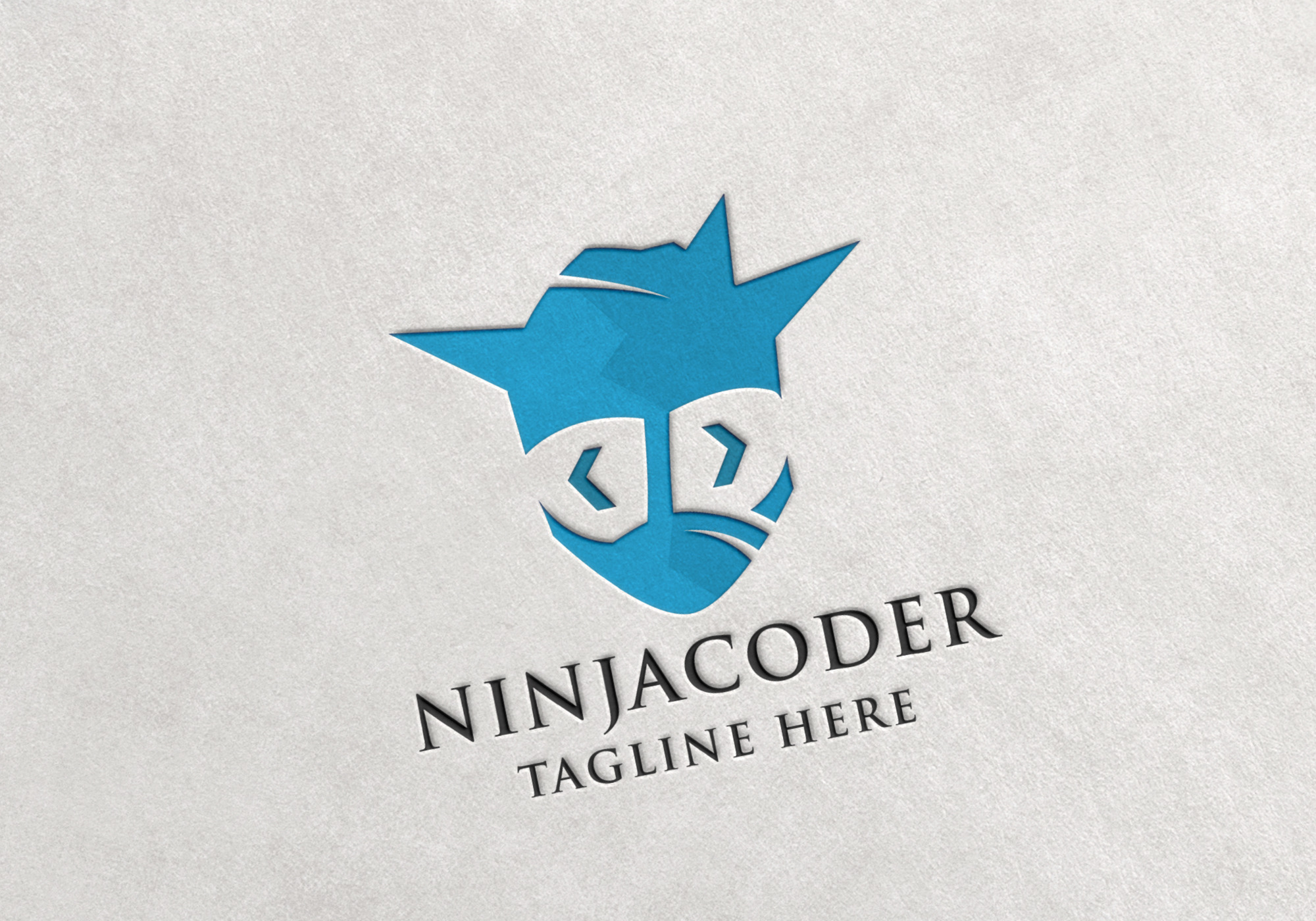 Ninja Coder Logo, a Branding & Logo Template by Design_Planet
