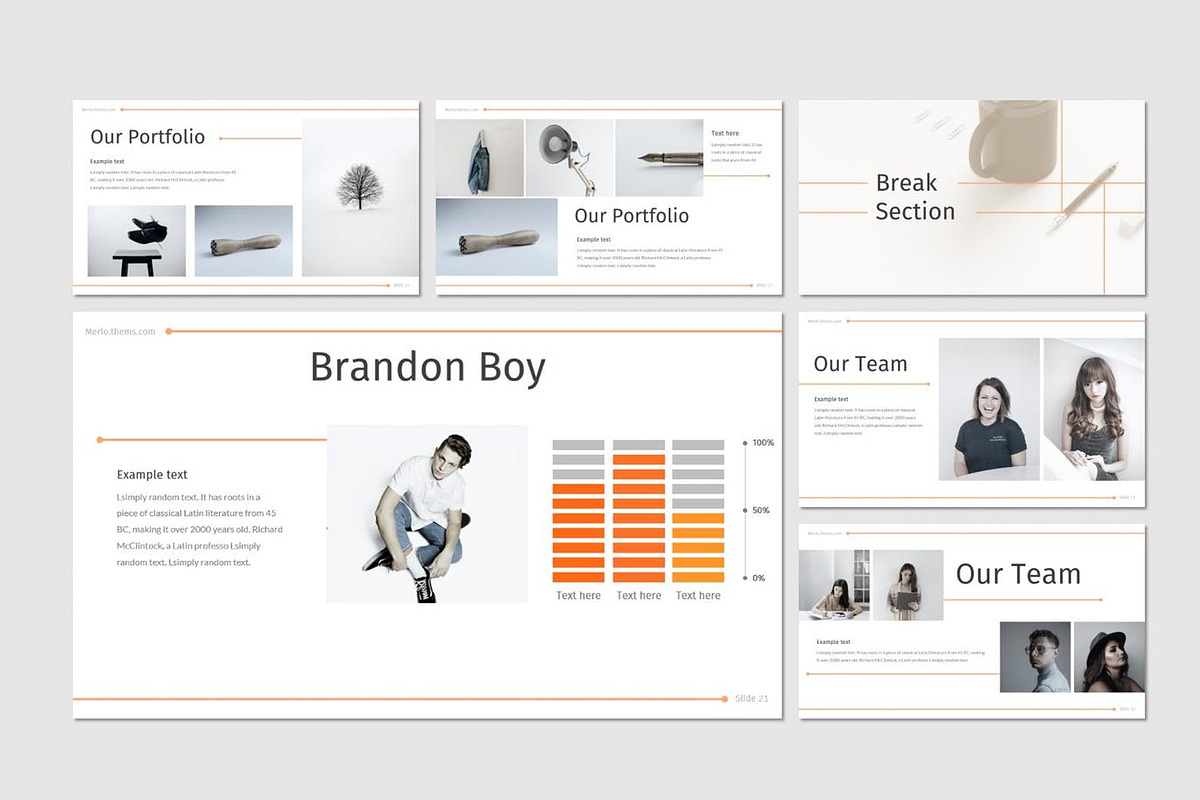 Merlo - Powerpoint Template, a Presentation Template by inspirasign ...