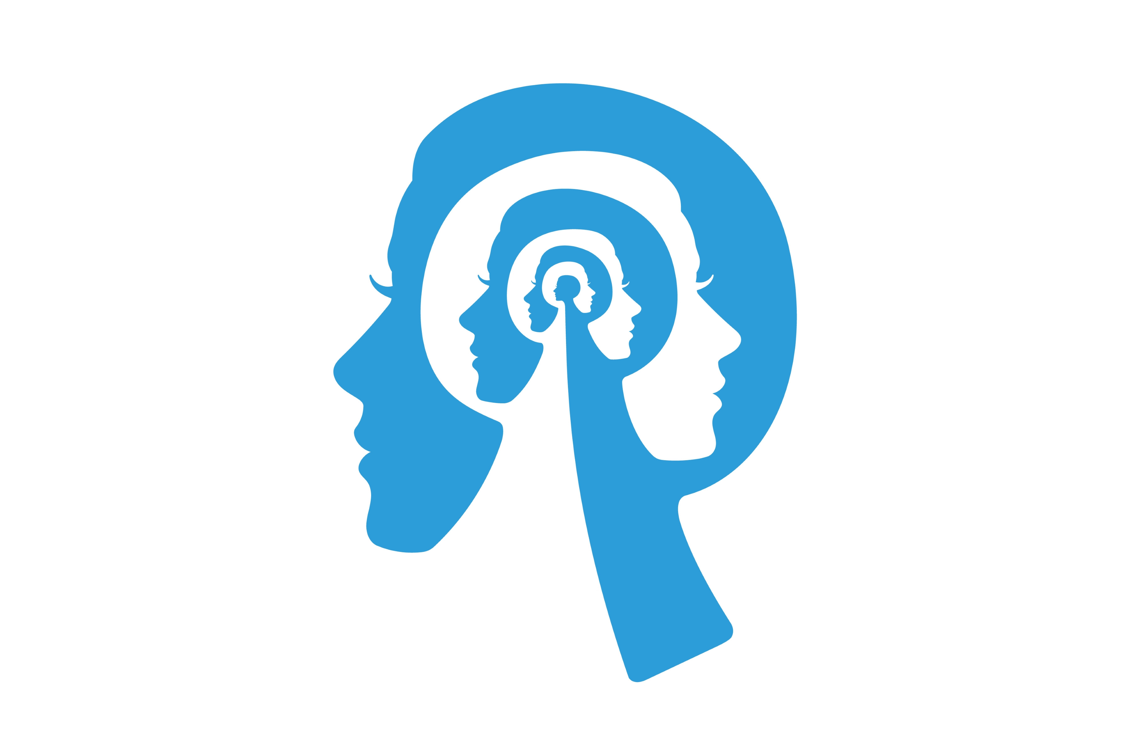 Woman head psychology, mental health, a Healthcare Illustration by Buch ...