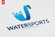 Water Sports Logo, a Branding & Logo Template by ft.studio