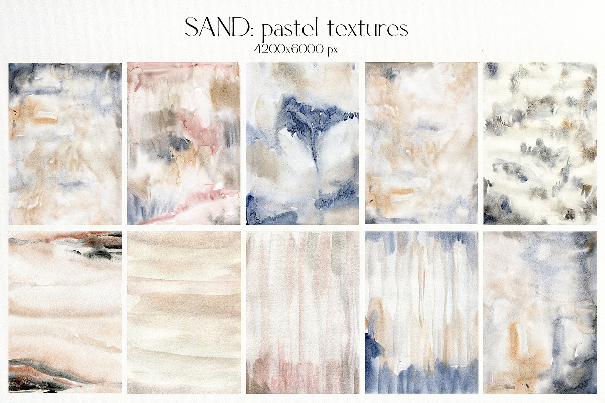 SAND. Neutral abstract textures