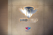 Bird Shield Logo, a Branding & Logo Template by essegraphic