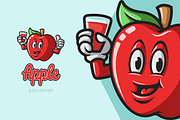 Apple - Mascot Logo | Branding & Logo Templates ~ Creative Market