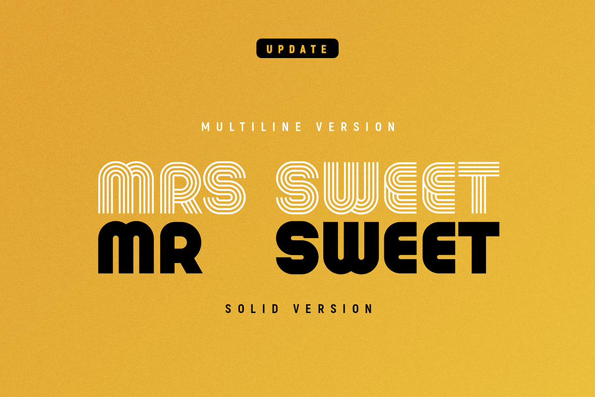 Summer 0f 76 - Multi-Line Font, a Font by Darumo Shop