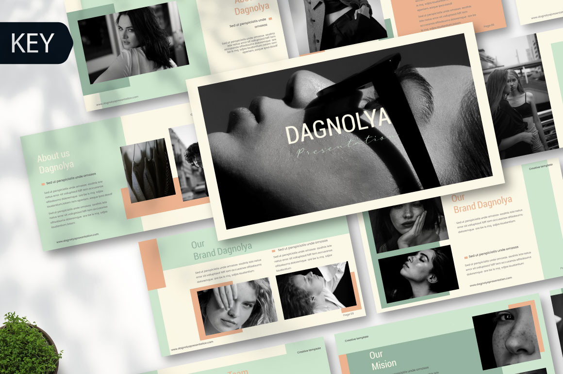 Dagnolya Keynote Template, a Presentation Template by nyilstudio