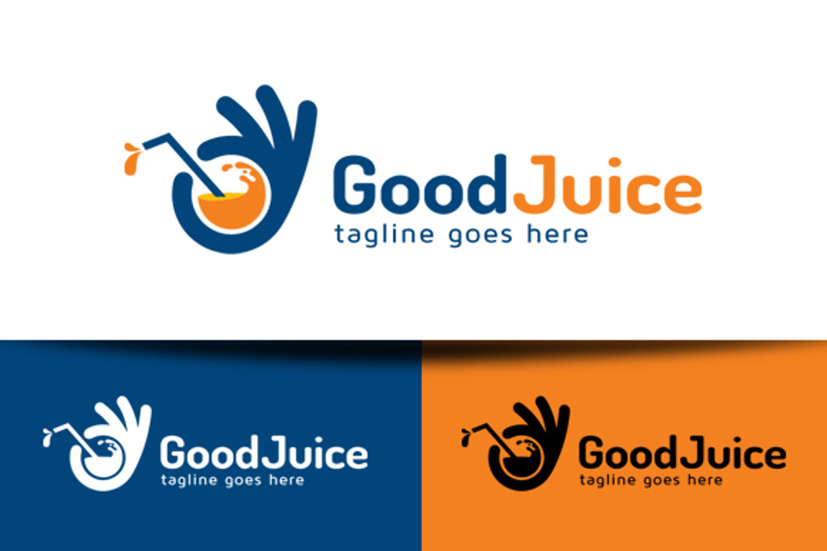 Good Juice Logo Template, a Branding & Logo Template by gunaonedesign