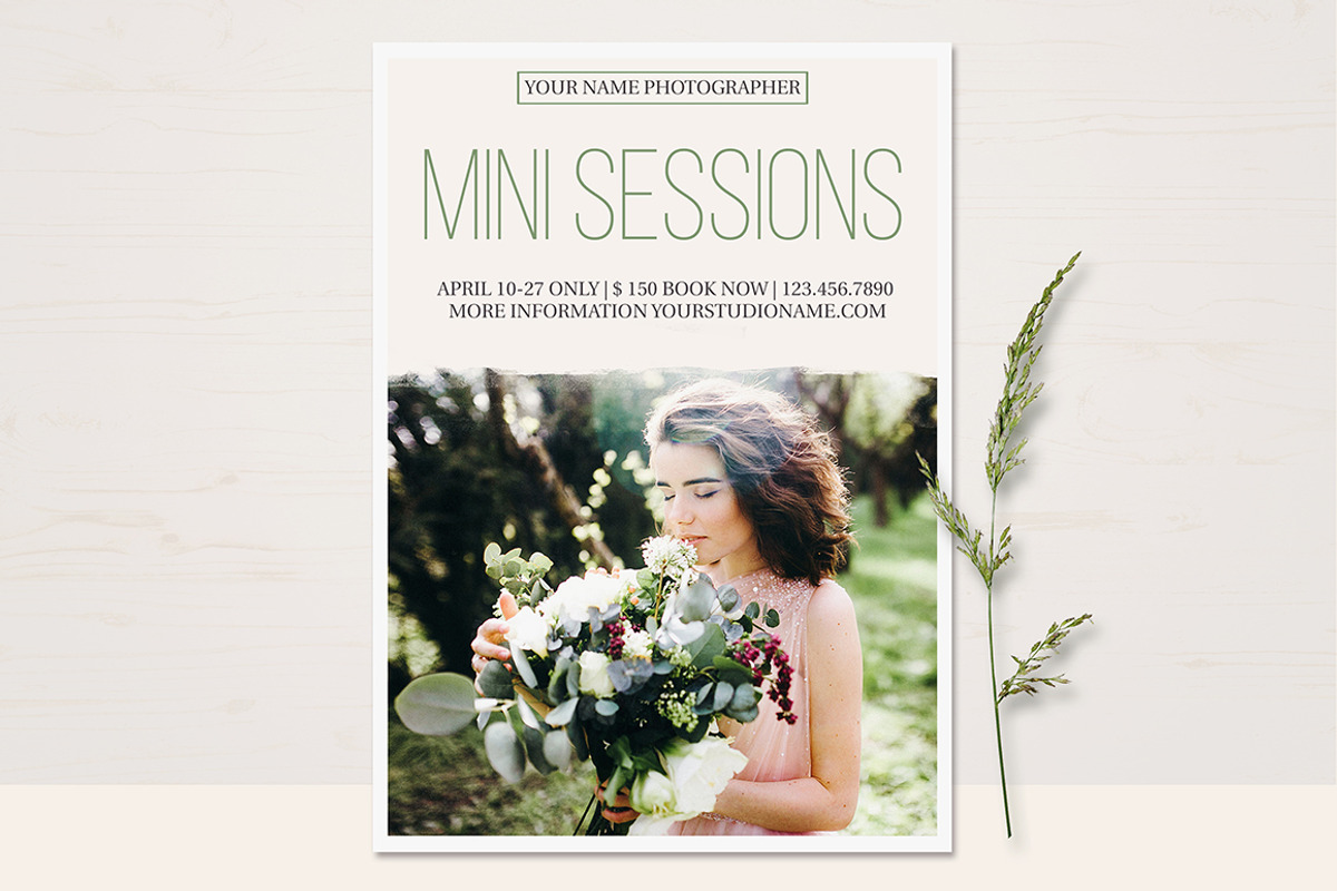 Mini Session Marketing Bundle, a Marketing Template by TheSeventhDesire
