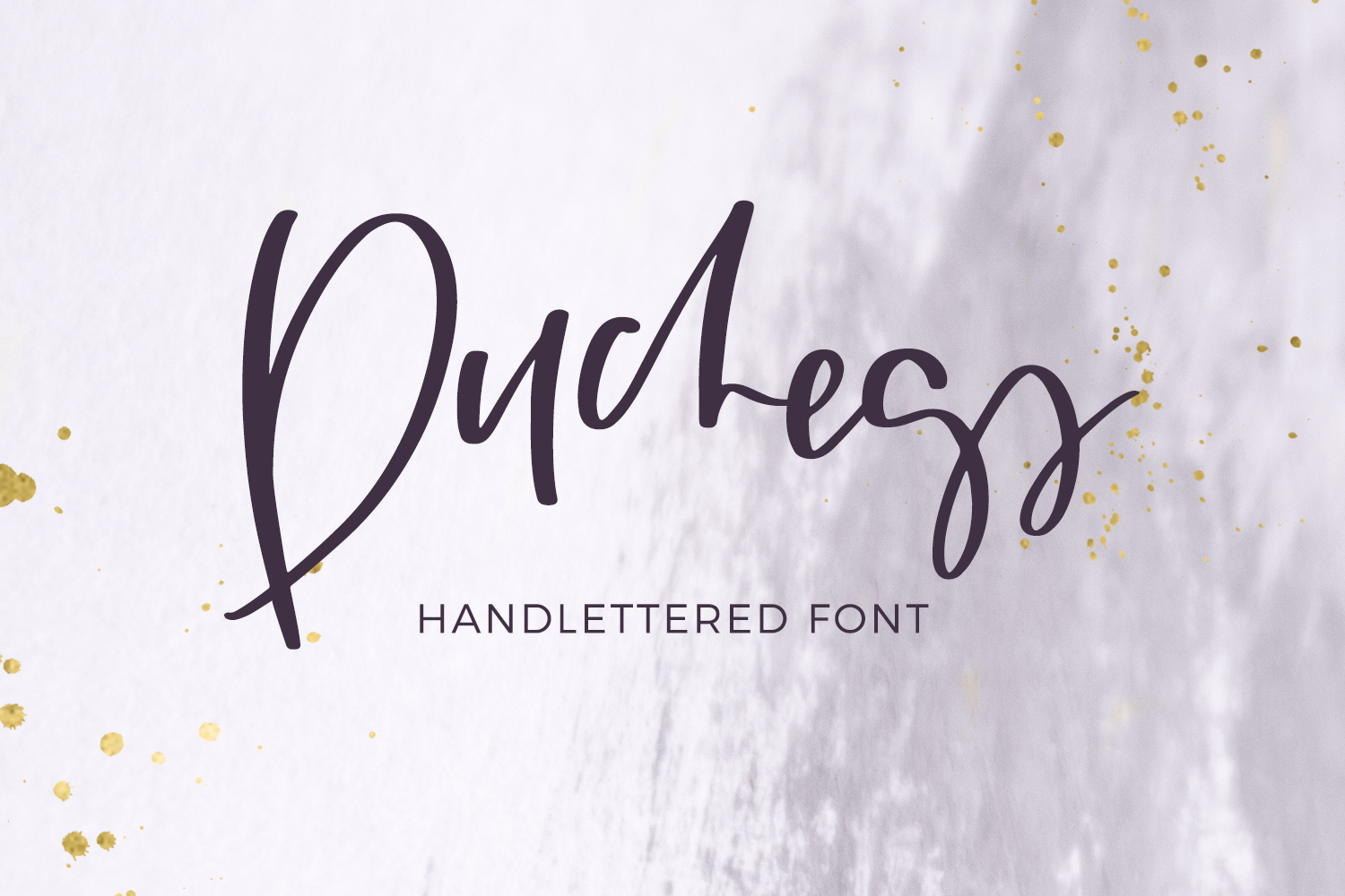 Duchess Script Font, a Script Font by Beck McCormick
