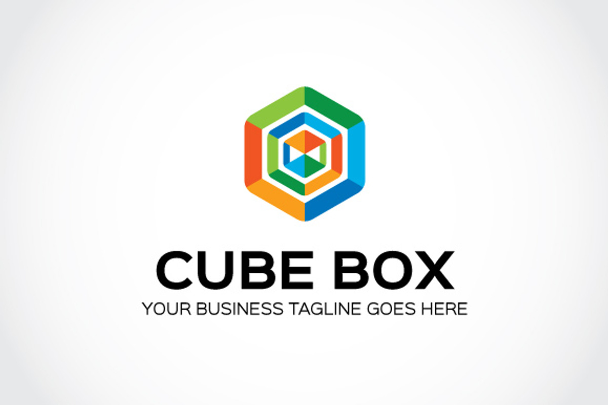 Cube Box Logo Template, a Branding & Logo Template by The Branding Fusion