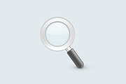 Realistic Search Icon, an Icon by Creative VIP