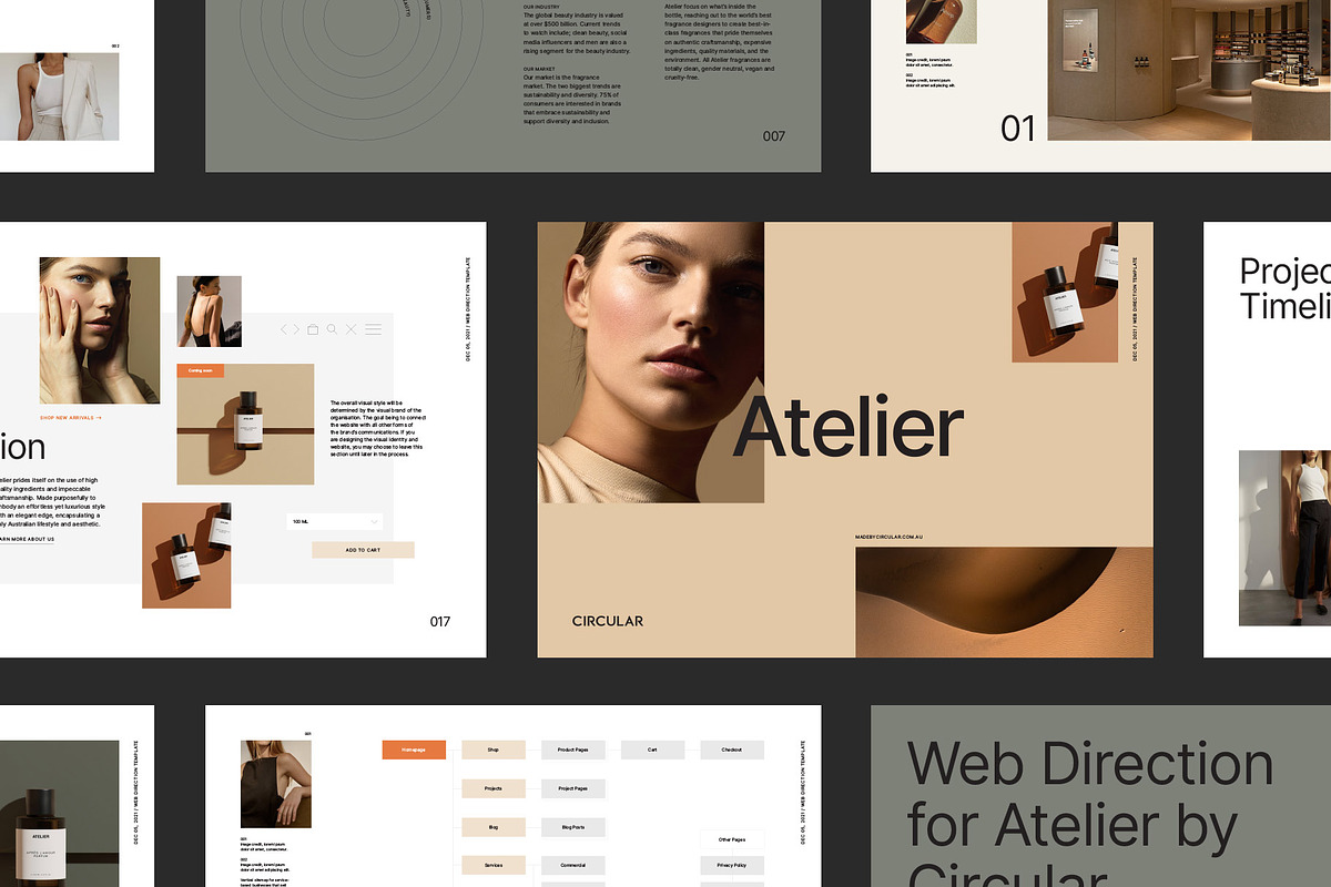Atelier Web Direction Template