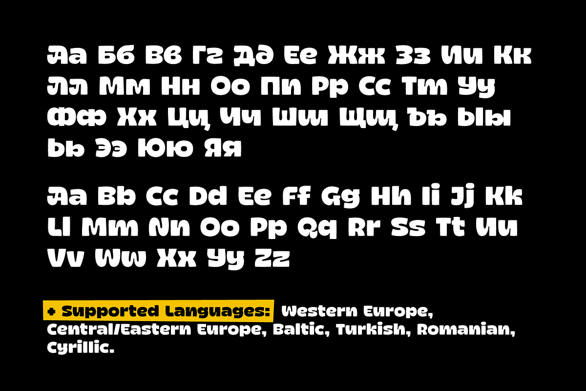 Choowee Typeface, a Font by TypeMate