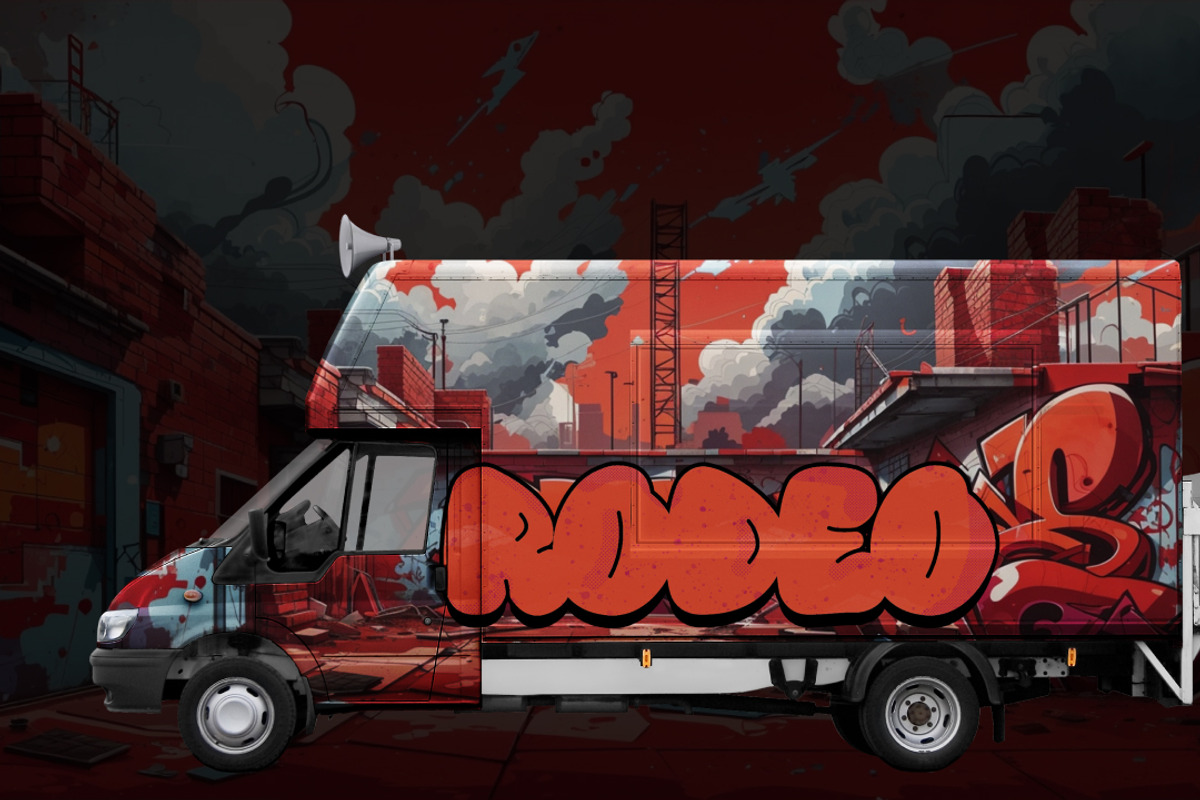 Chunky Bomb - Graffiti Font