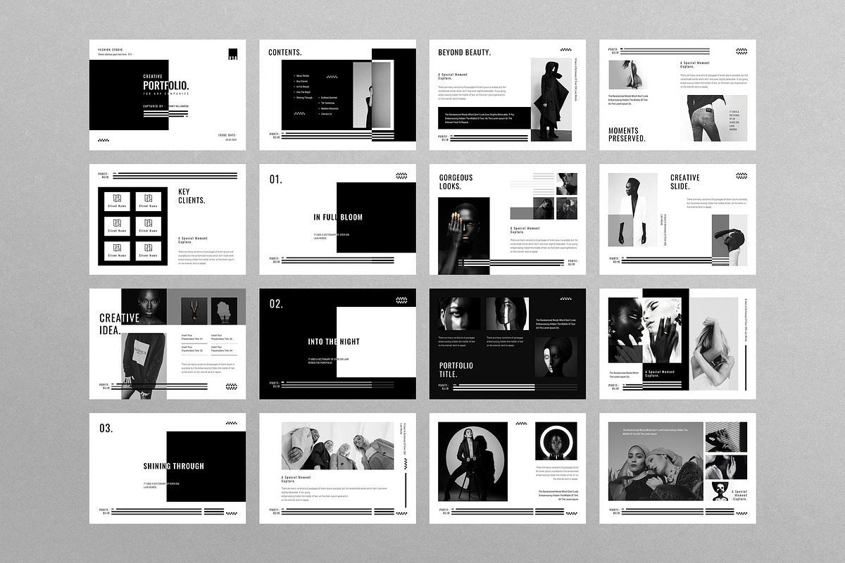 Canva Portfolio Template, a Presentation Template by TemplatesForest