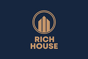 Rich House Logo Template, a Branding & Logo Template by MEDZ | Creative ...