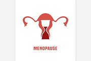 Menopause vector icon, a Healthcare Illustration by Anna's Shop