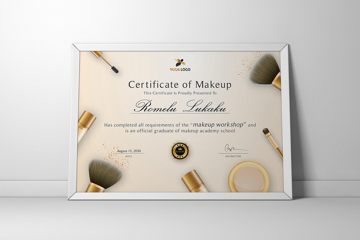 Canva Certificate Template