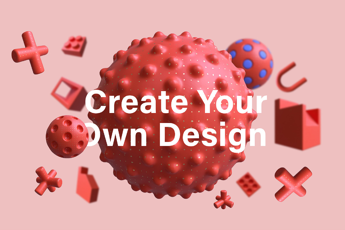 3D Geometric Objects, an Object Graphic by Grid