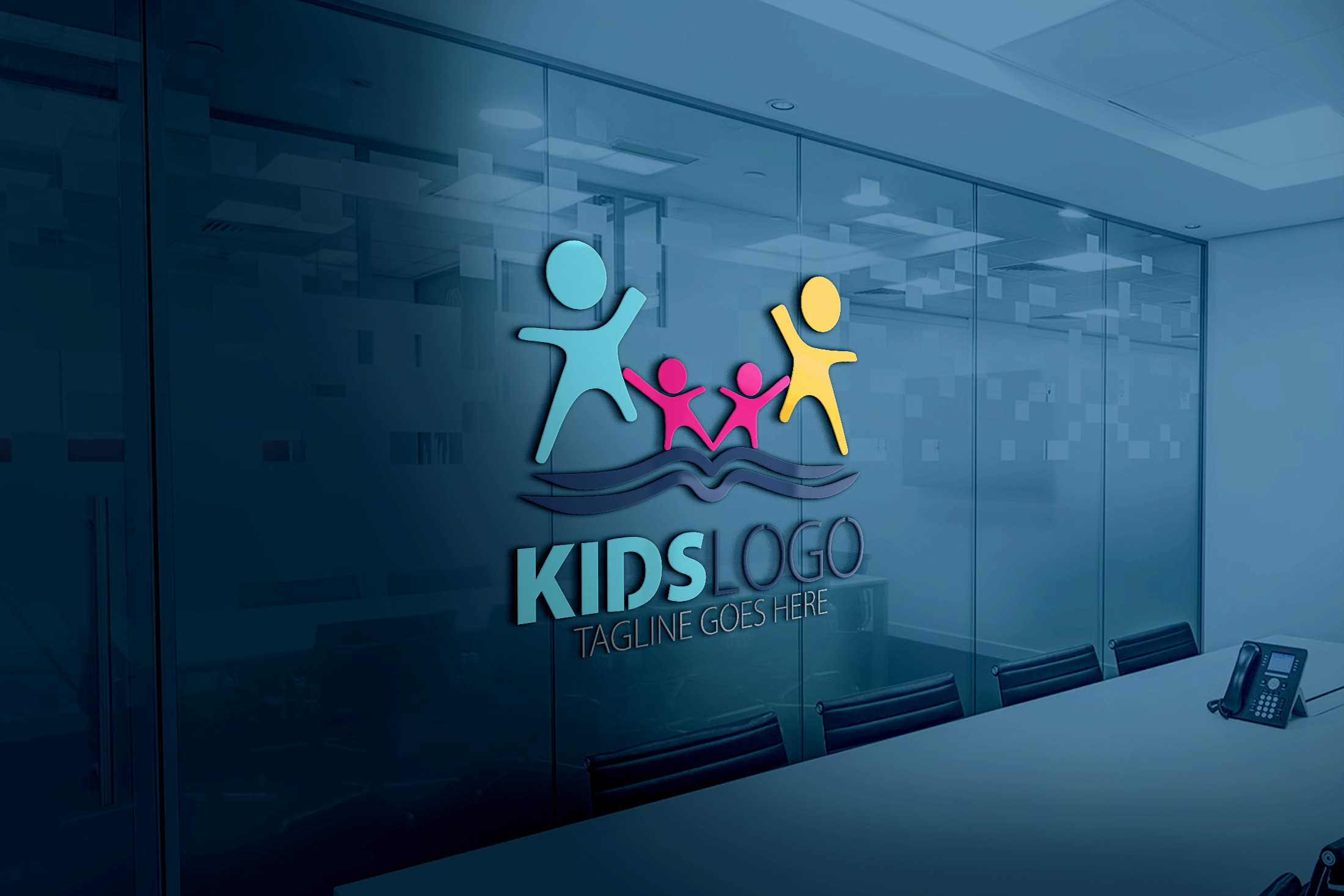 Kids Logo version 3, a Branding & Logo Template by Josuf Media ...