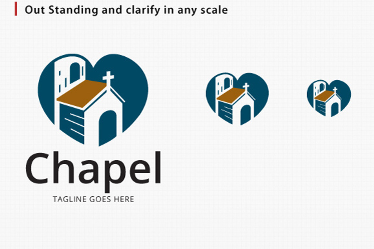 Chapel Logo Template, a Branding & Logo Template by salmon.black
