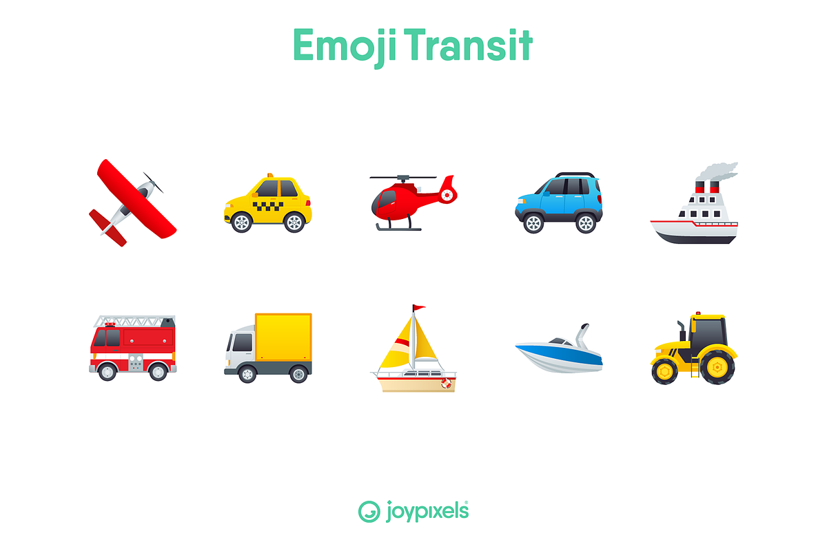 Emoji Transit Icons by JoyPixels®, an Emoji Icon by joypixels