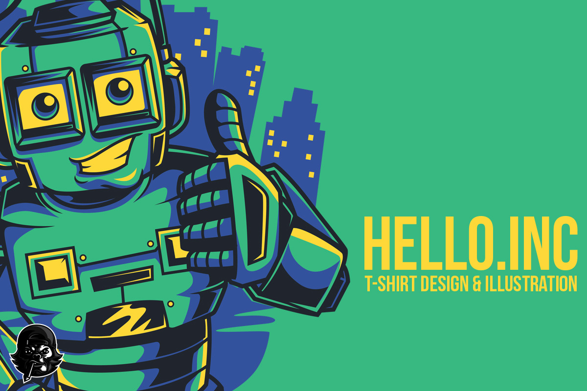 Hello.Inc Illustration, an Illustration by badsyxn