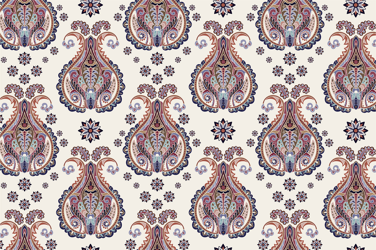 5 Indian Vector Patterns, a Pattern Graphic by Sunny_Lion | Creative Market