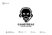 Game Freak Logo, a Branding & Logo Template by Bintank Studio