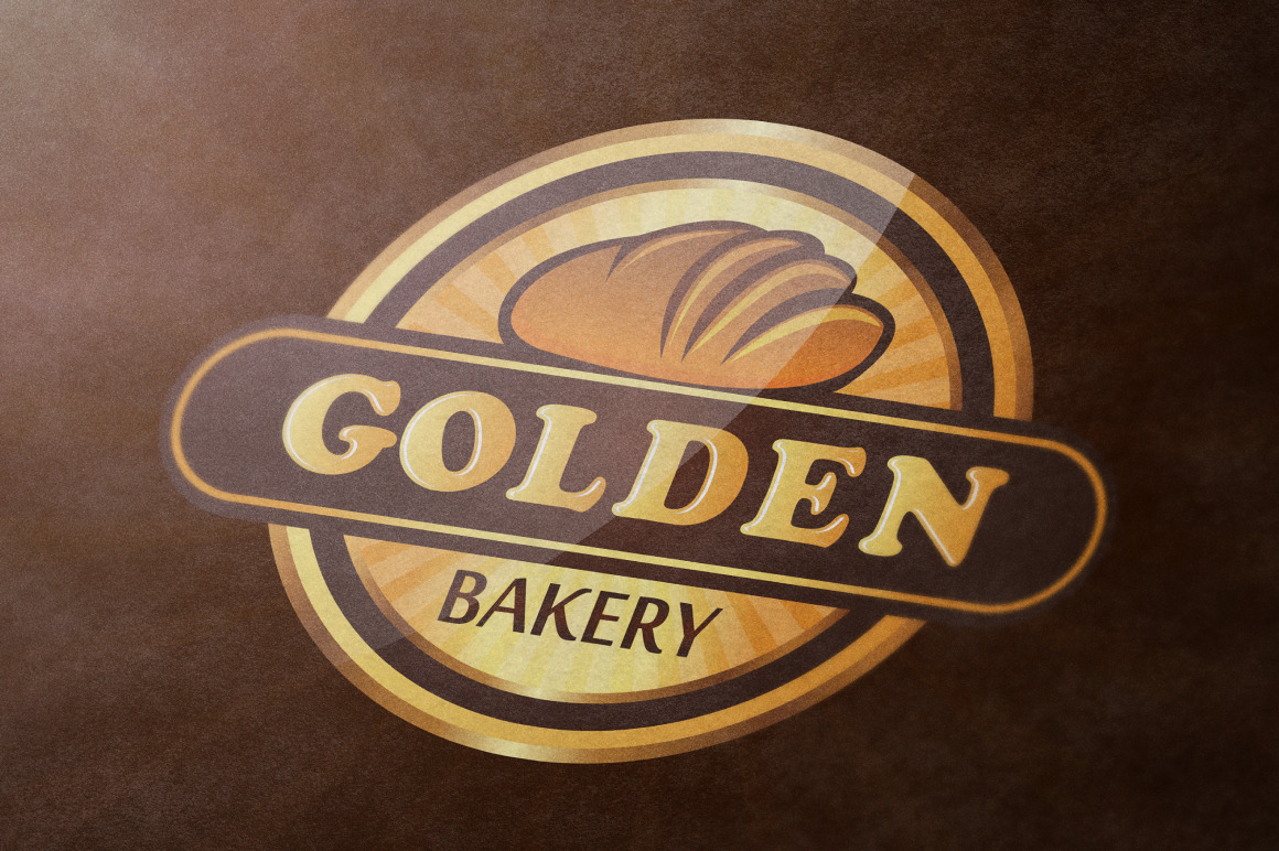 Golden Bakery Logo Template, a Branding & Logo Template by Grapixy