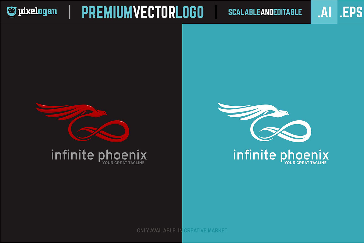 Infinity Phoenix Logo, a Branding & Logo Template by pixelogan