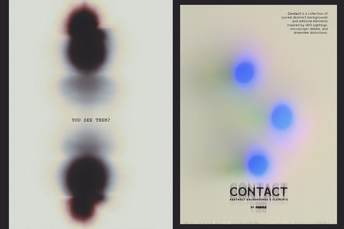 Contact: Abstract Backgrounds & More, a Background Graphic by Purple