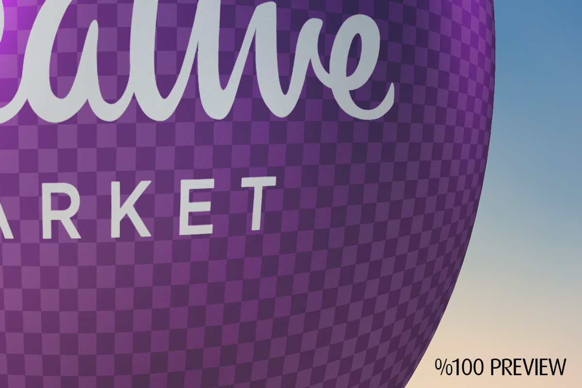 5 Realistic Balloon Mockups, a Mockup by Creative Graphics