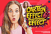Cartoon Effect 6 Photoshop Action, an Action Add-On by iHemalaya