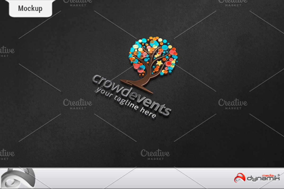 Crowd Events - Logo Template, a Branding & Logo Template by DynamikMedia