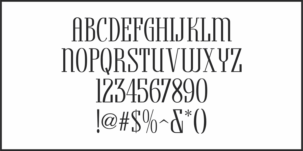 Formal Notice JNL, a Serif Font by Jeff Levine Fonts