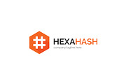 Hexa Hash Logo, a Branding & Logo Template by XpertgraphicD