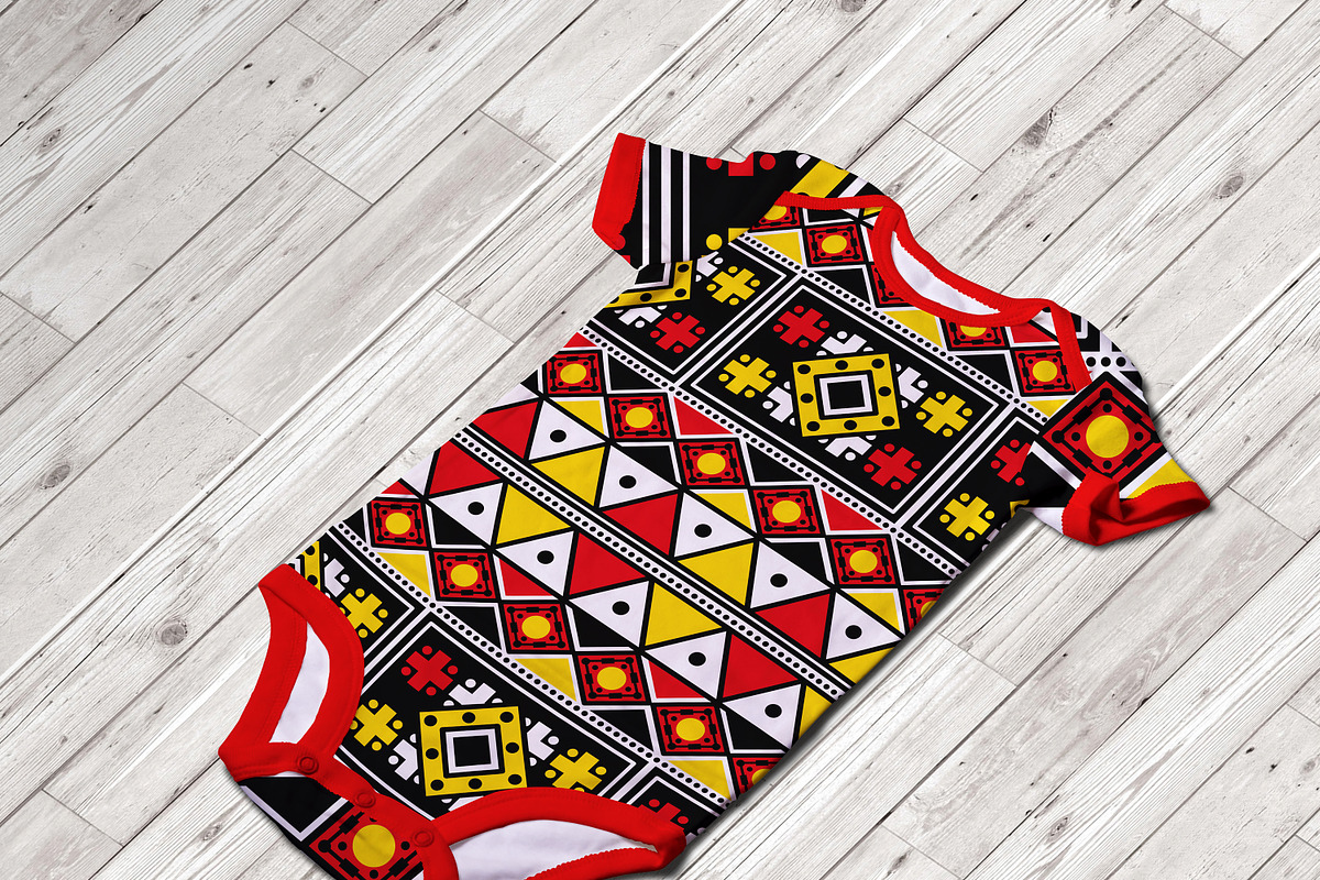 Samakaka seamless vector pattern