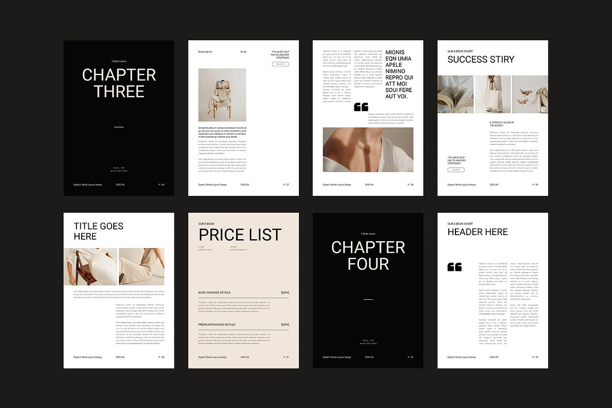 Digital E-Book Layout Design | Canva, a Magazine Template by DesignCrest