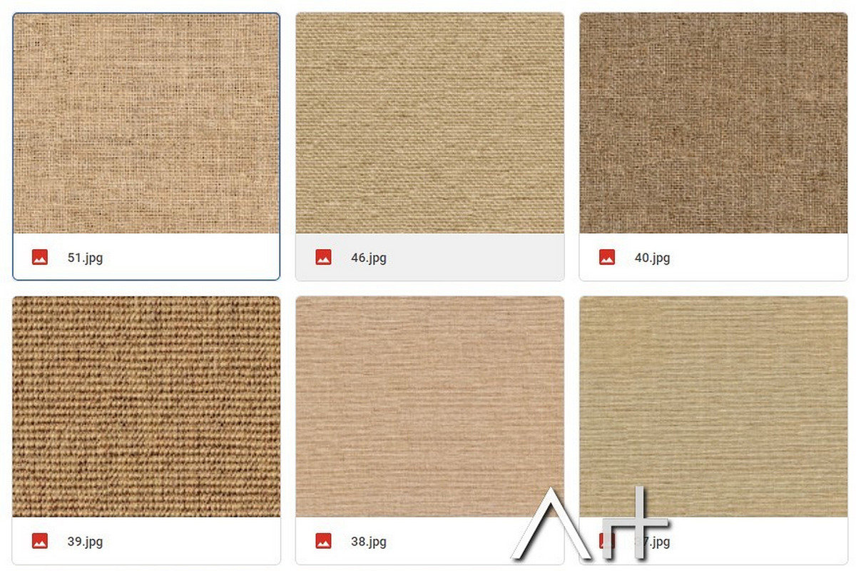 Seamless Straw Fabric Textures, wool
