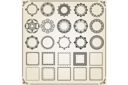 Vintage Big Set of Classic Vector | Graphic Patterns ~ Creative Market