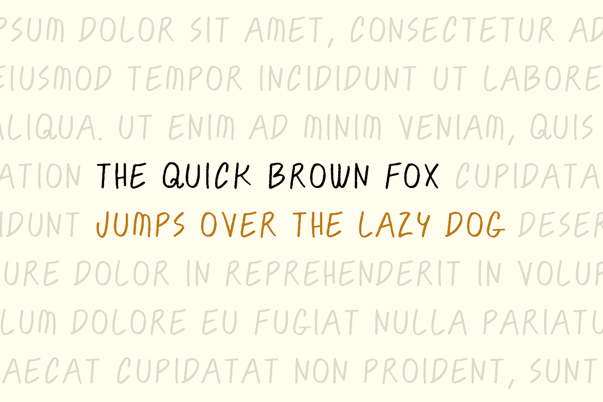 Gift Tag — A handwritten font, a Handwritten Font by Handy Fonts