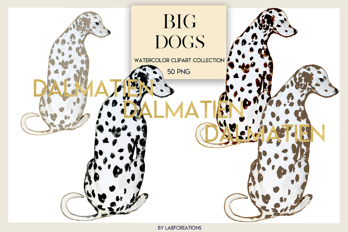 Big Dogs. Dog Print creator., an Illustration by LABFcreations
