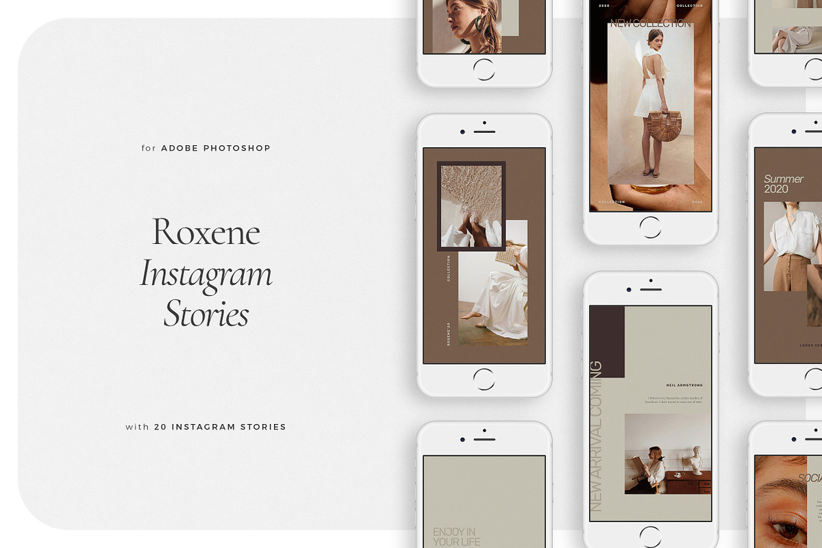ROXENE Instagram Stories, a Social Media Template by Aprilea | Creative ...