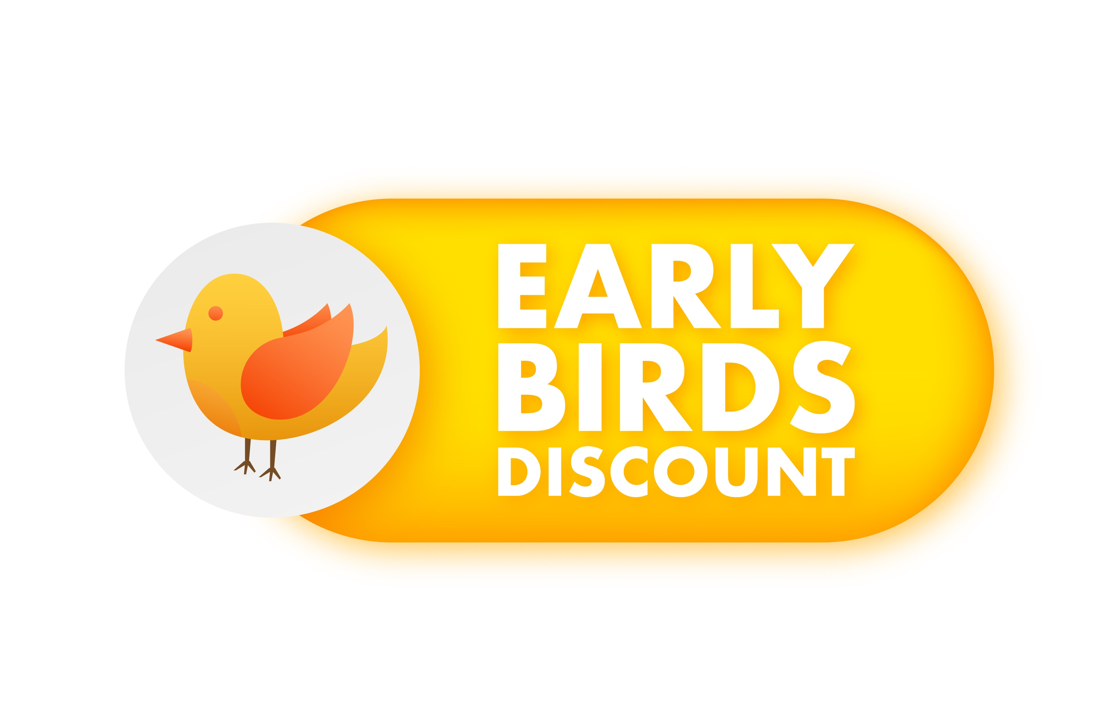 Early Bird Special discount sale, an Illustration by DG-Market