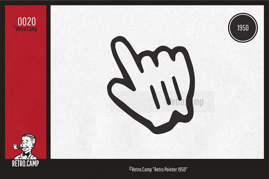 Retro.Camp 0020 - Retro Pointer, an Illustration by Retro.Camp