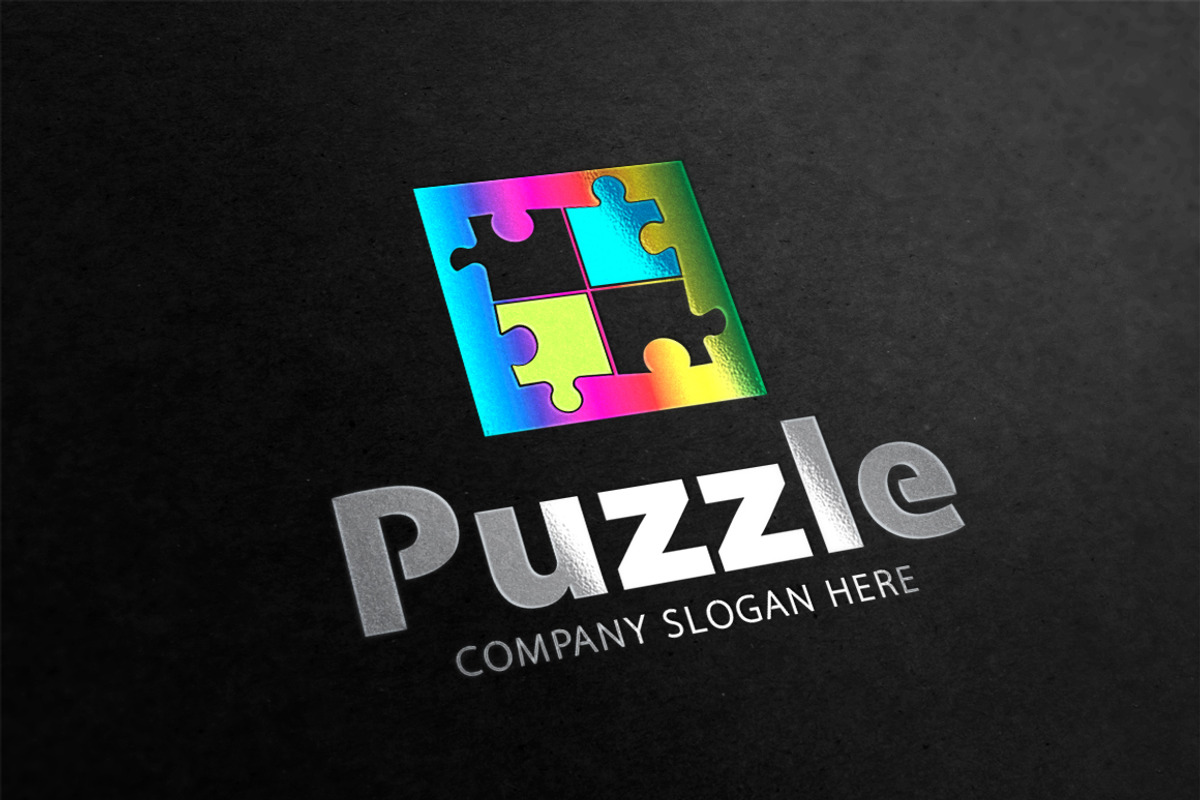 Puzzle Logo, a Branding & Logo Template by Creative Dezing